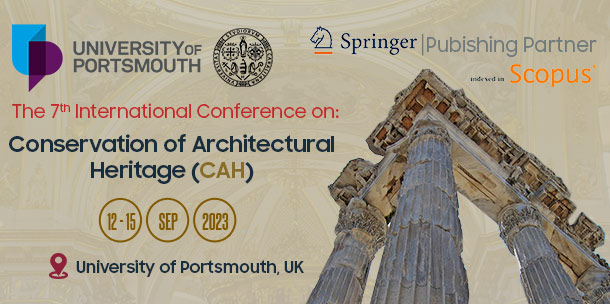 Conservation of Architectural Heritage (CAH) – 7th Edition